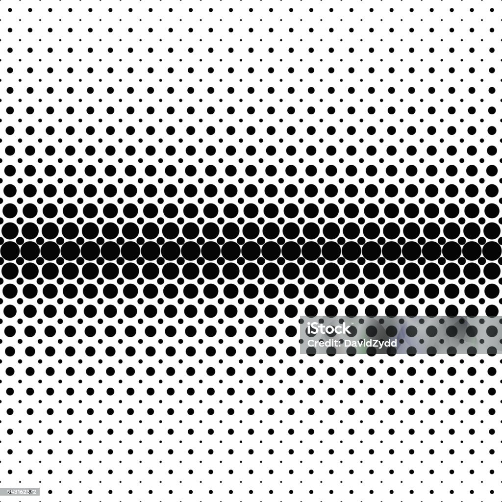 Geometrical Abstract Halftone Dot Pattern Background Stock Illustration Download Image Now