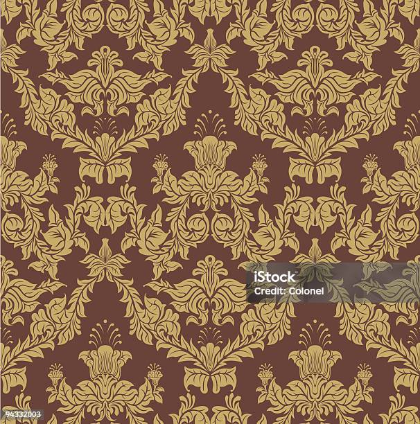 Retro Wallpaper Series向量圖形及更多古典風格圖片 古典風格 古董 式樣 Istock