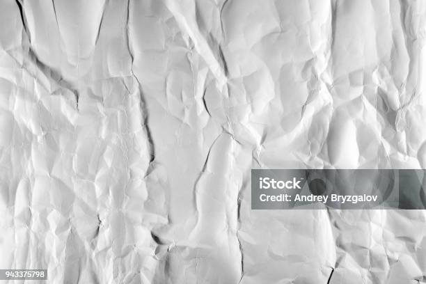 Dents와 구겨진된 흰 종이의 질감 0명에 대한 스톡 사진 및 기타 이미지 0명 가장자리 거친 Istock