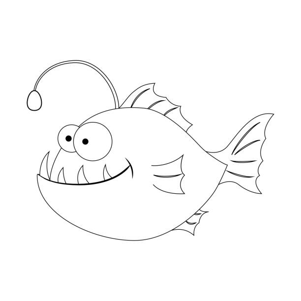 50+ Anglerfish Coloring Page Stock Illustrations, Royalty-Free Vector ... 50+ Anglerfish Coloring Page Stock Illustrations, Royalty-Free Vector ...