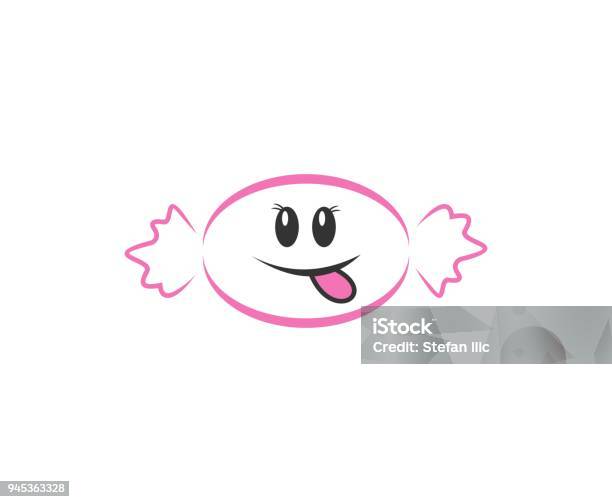 Candy 아이콘크기 로고에 대한 스톡 벡터 아트 및 기타 이미지 로고 사탕 다중 색상 Istock