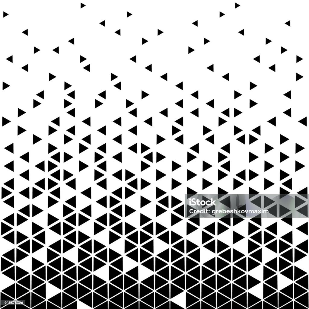 Halftone Triangle Pattern Stock Illustration - Download Image Now ... Halftone Triangle Pattern Stock Illustration - Download Image Now ...