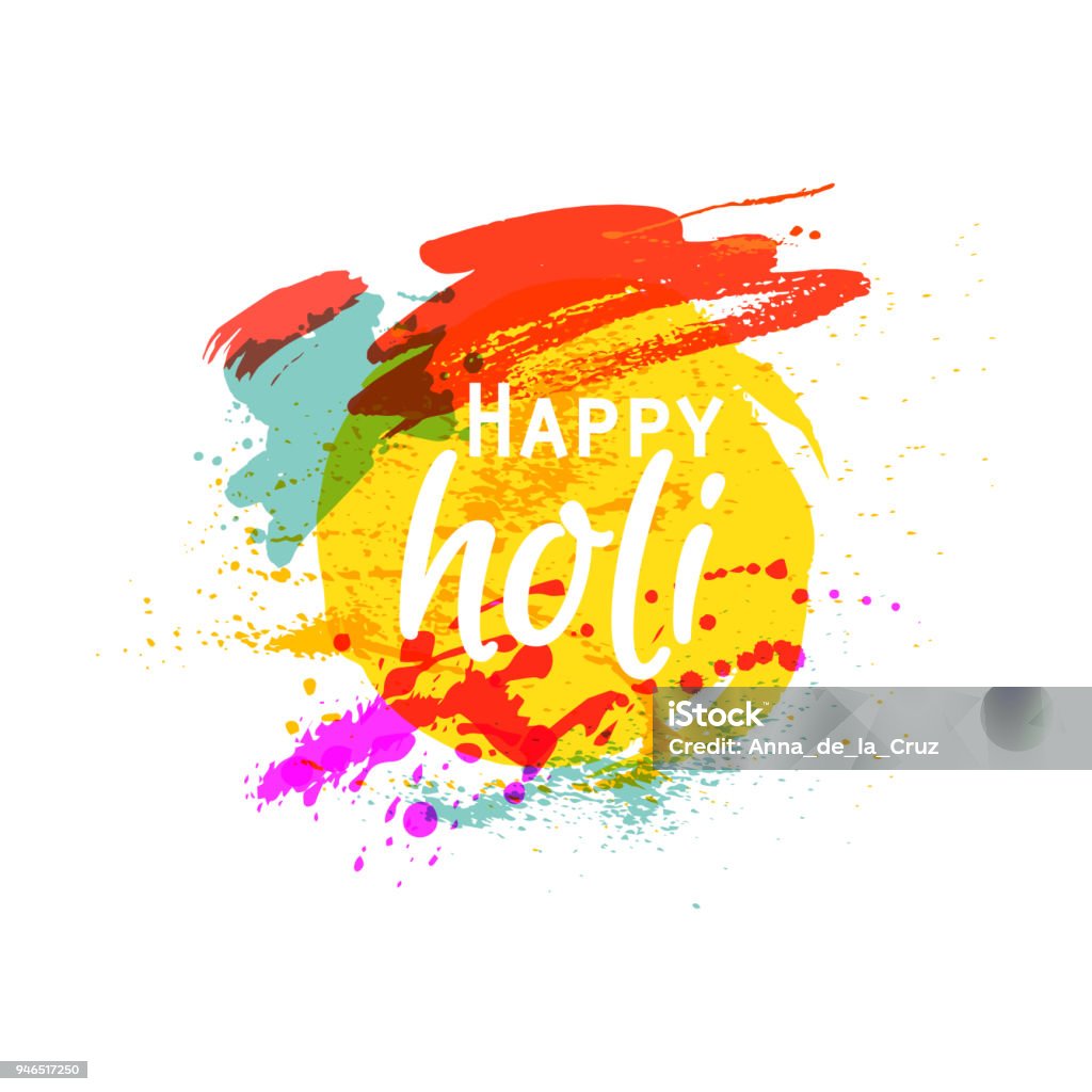 Happy Holly Bright Splash Stock Illustration Download Image Now