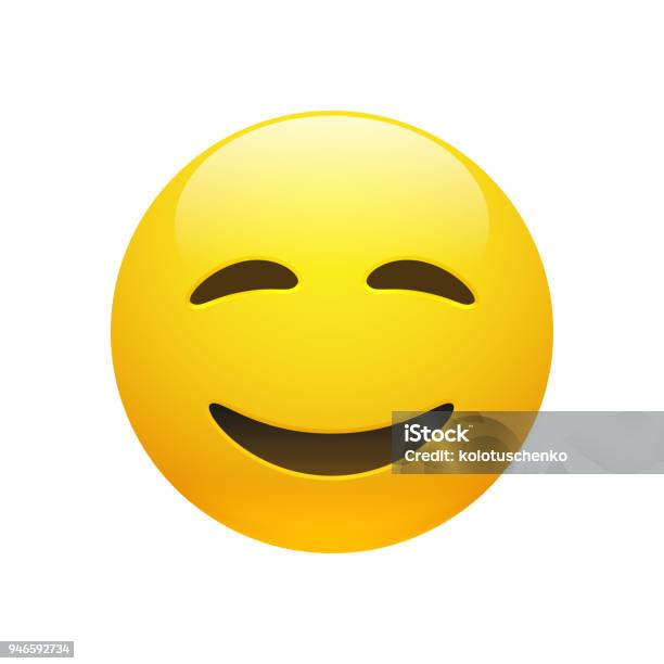 Emoji 노란색 웃는 얼굴 벡터 사람 같은 웃는 얼굴에 대한 스톡 벡터 아트 및 기타 이미지 사람 같은 웃는 얼굴 3차원