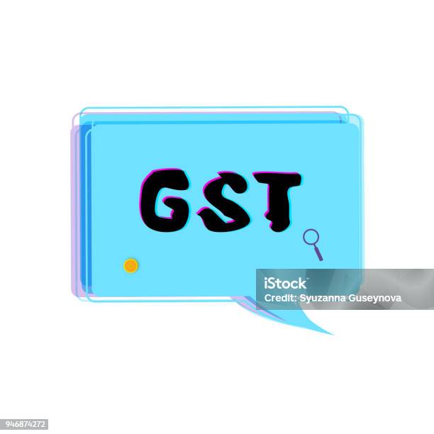 Gst 카드입니다 벡터 일러스트입니다 0명에 대한 스톡 벡터 아트 및 기타 이미지 0명 경제 금융 Istock