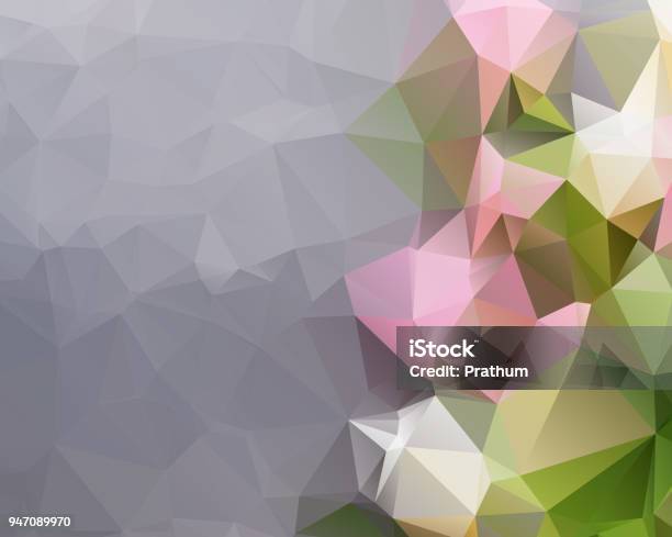 Desain Latar Belakang Segitiga Merah Muda Latar Belakang Geometris