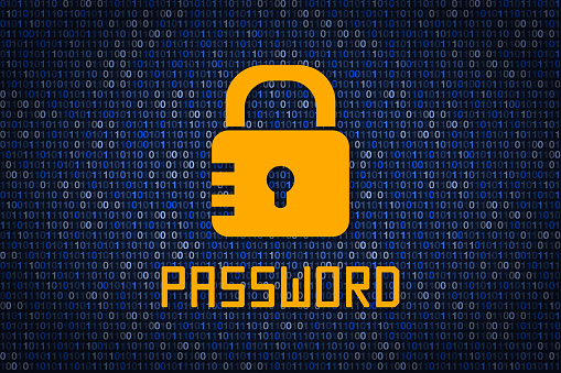 Strong Password Encription Data Protection From Hacking Cyber Security