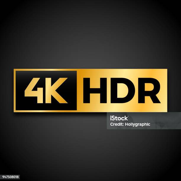4k 超高清符號向量圖形及更多四k 解析度圖片 四k 解析度 高動態範圍成像 圖示 Istock