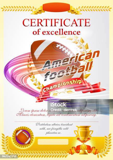 American Football Player Championship에 대한 스톡 벡터 아트 및 기타 이미지