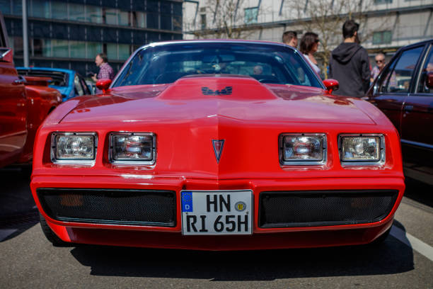 Free Stock Photo of Vintage red Firebird car close-up | Download Free ...