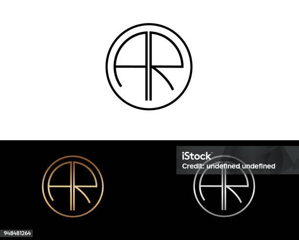Ar 원 모양 편지 디자인 0명에 대한 스톡 벡터 아트 및 기타 이미지 0명 개념 개념 기호 Istock