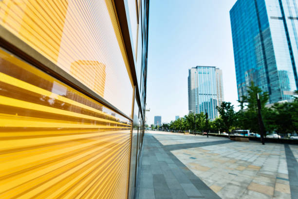 Free Stock Photo of City Street With Yellow Buildings | Download Free ...