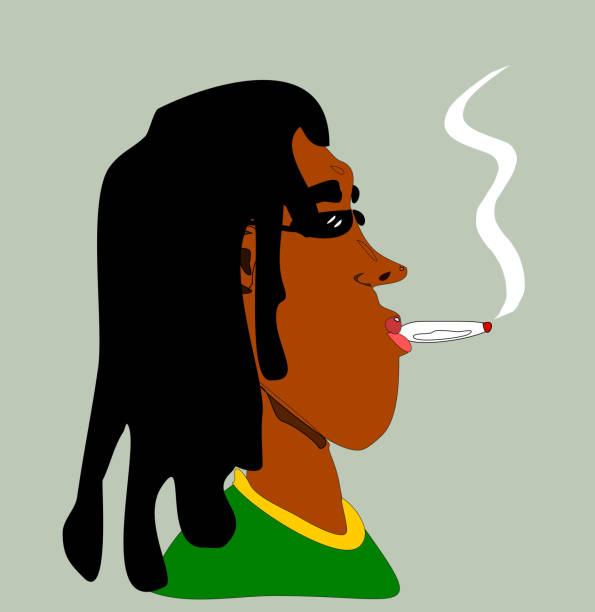 350 Black Man With Dreads Stock Illustrations Royalty Free Vector