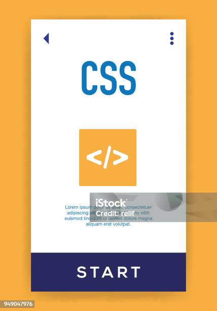 Css 아이콘 Java 프로그래밍 언어에 대한 스톡 벡터 아트 및 기타 이미지 Java 프로그래밍 언어 Html