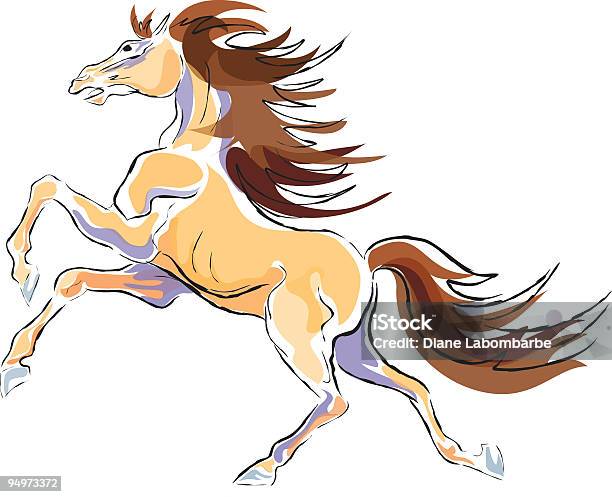 개척시대의 호스 말에 대한 스톡 벡터 아트 및 기타 이미지 말 예술 0명 Istock