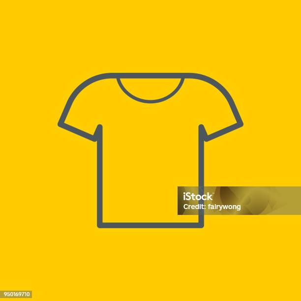 T셔츠 아이콘크기 T 셔츠에 대한 스톡 벡터 아트 및 기타 이미지 T 셔츠 공란 면 Istock