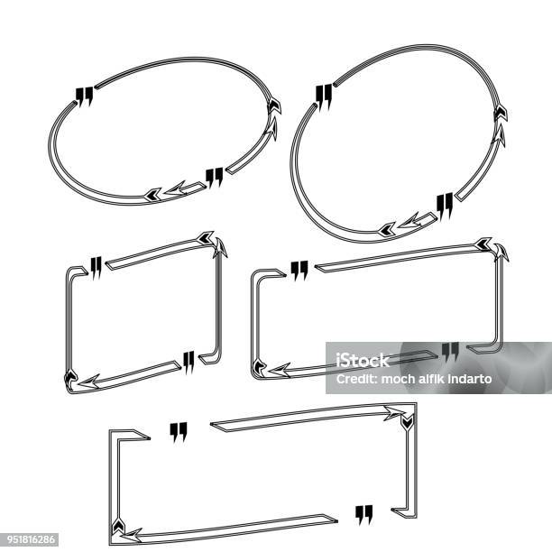 Set Template Ucapan Gelembung Kotak Kutipan Dengan Gaya Kerangka Hitam ... Set Template Ucapan Gelembung Kotak Kutipan Dengan Gaya Kerangka Hitam ...