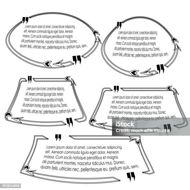 Set Template Ucapan Gelembung Kotak Kutipan Dengan Gaya Kerangka Hitam ... Set Template Ucapan Gelembung Kotak Kutipan Dengan Gaya Kerangka Hitam ...