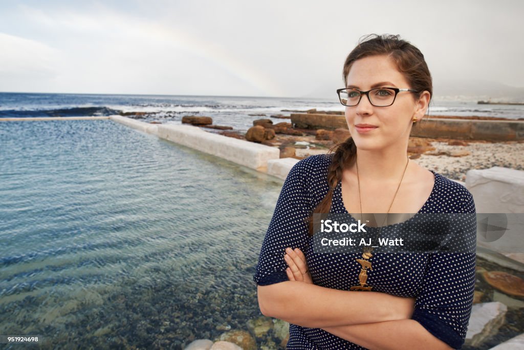 Theres Something Soothing About The Sea Stock Photo - Download Image ... Theres Something Soothing About The Sea Stock Photo - Download Image ...