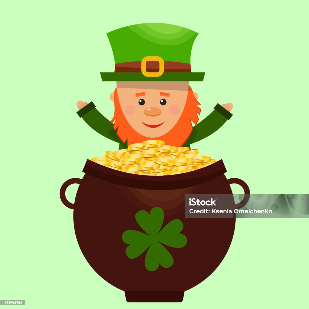 Ireland Holiday St Patrick Day Stock Illustration Download Image Now Banner Sign Built