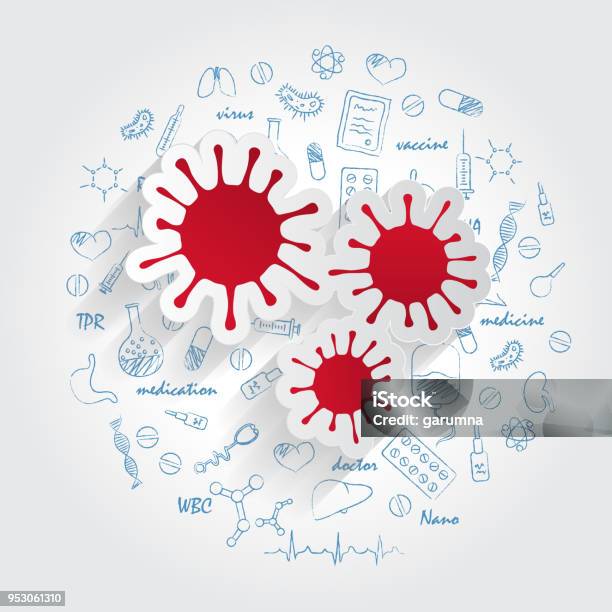 Ikon Untuk Spesialisasi Medis Konsep Virologi Dan Virus Ilustrasi ... Ikon Untuk Spesialisasi Medis Konsep Virologi Dan Virus Ilustrasi ...