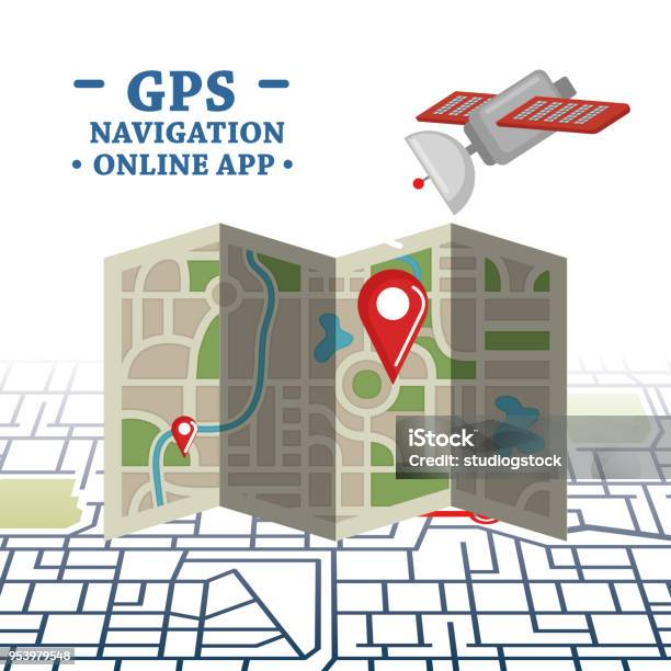 Gps 네비게이션 설정 아이콘 거리에 대한 스톡 벡터 아트 및 기타 이미지 거리 거리가 먼 그래픽 사용자 인터페이스