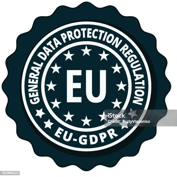 Eu Gdpr 레이블 그림 Cpu에 대한 스톡 벡터 아트 및 기타 이미지 Cpu 개인정보보호 규정 국내총생산 Istock