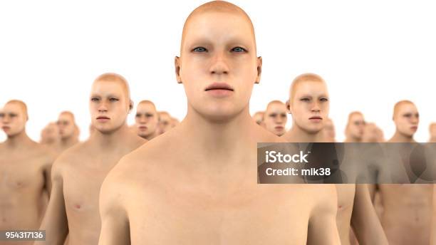 3d 렌더링입니다 복제 인간 형 피 규 어 남자에 대한 스톡 사진 및 기타 이미지 남자 복제 인체 Istock