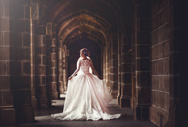 Free picture: bride, castle, princess, staircase, woman, portrait ...