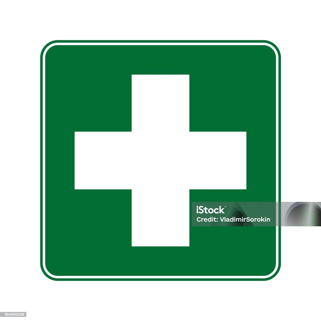 Vector Green Cross Medical Symbol Stock Illustration - Download Image ... Vector Green Cross Medical Symbol Stock Illustration - Download Image ...