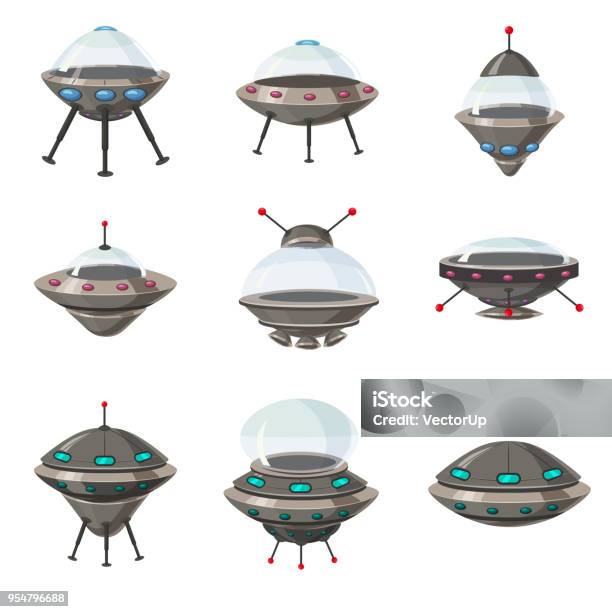Jeu Ufo Vaisseaux Spatiaux Alien Style Isolé Vecteur Illustration De ... Jeu Ufo Vaisseaux Spatiaux Alien Style Isolé Vecteur Illustration De ...