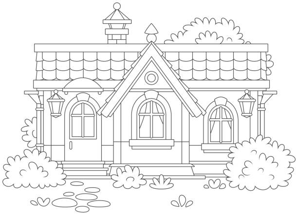 Inside House Coloring Pages