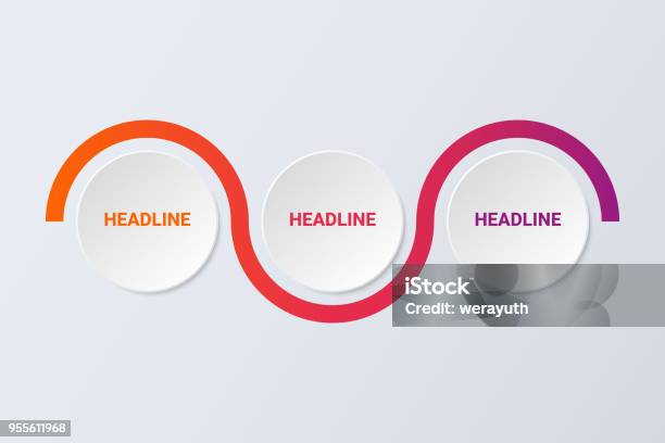 Template Infografis 3d Abstrak Modern Dengan Tiga Langkah Untuk Sukses ... Template Infografis 3d Abstrak Modern Dengan Tiga Langkah Untuk Sukses ...
