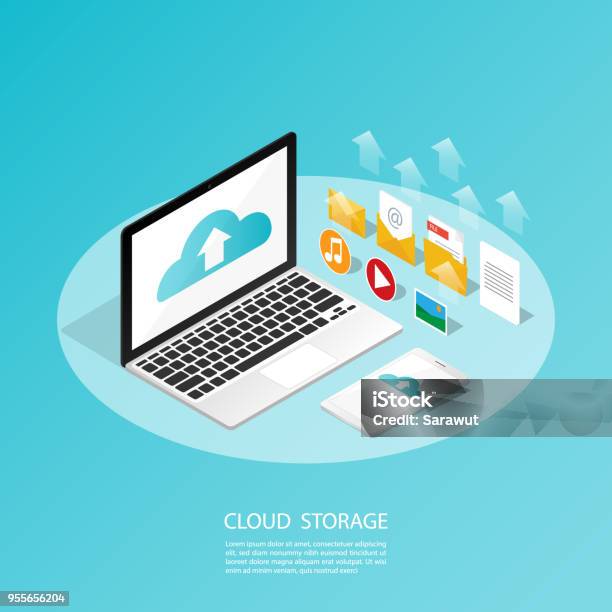 Smartphone Komputer Isometrik Unggah Cadangan Penyimpanan Cloud Di Mana ... Smartphone Komputer Isometrik Unggah Cadangan Penyimpanan Cloud Di Mana ...