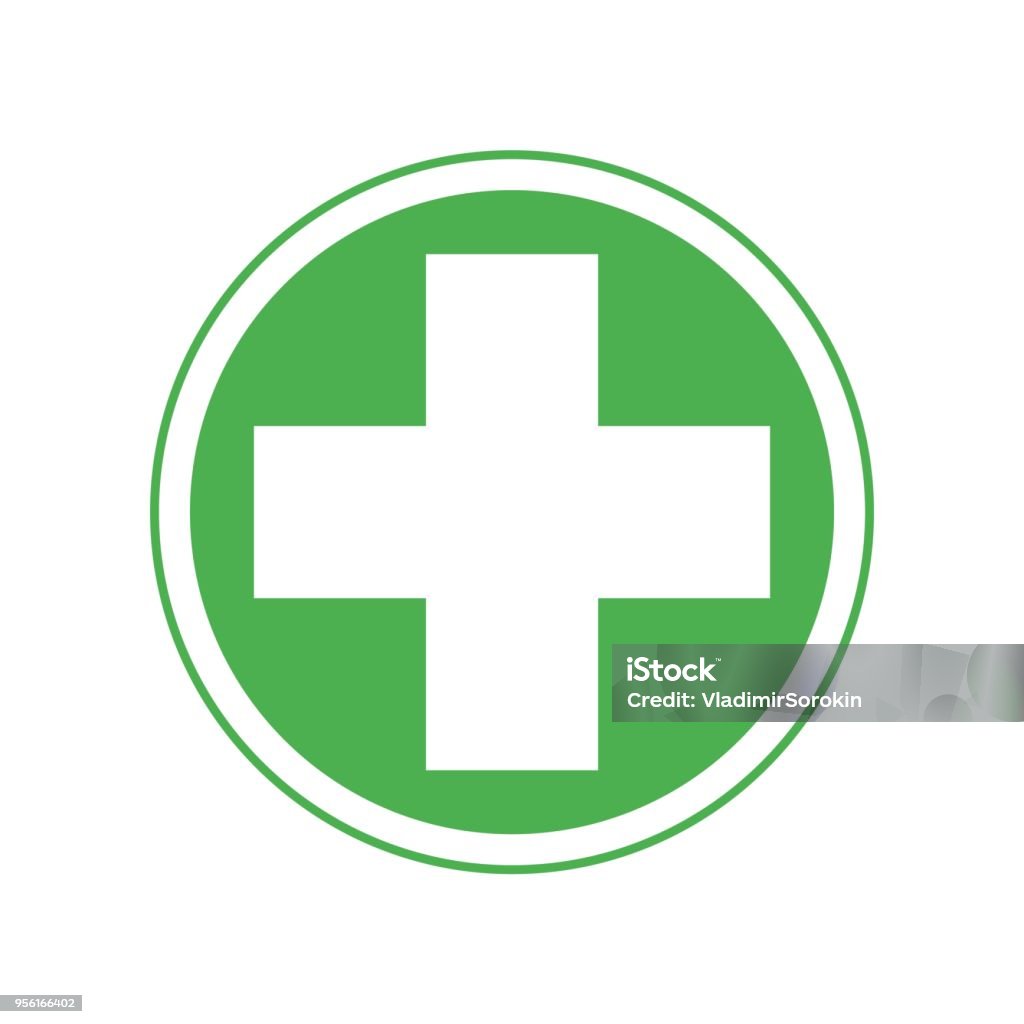 Vector Green Cross Medical Symbol Stock Illustration - Download Image ... Vector Green Cross Medical Symbol Stock Illustration - Download Image ...