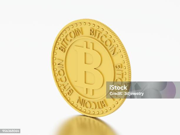 3d 일러스트 골드 Bitcoin 0명에 대한 스톡 사진 및 기타 이미지 0명 개념 경제 Istock