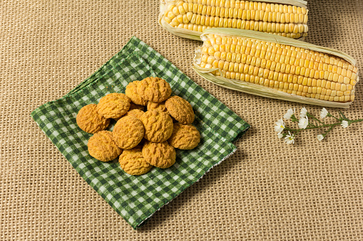 Kue Kuning Jagung Yang Lezat Makanan Manis Festa Junina Pesta Khas ... Kue Kuning Jagung Yang Lezat Makanan Manis Festa Junina Pesta Khas ...