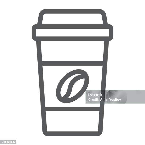Ikon Garis Cangkir Kopi Sekali Pakai Kopi Dan Kafe Grafik Vektor Tanda ... Ikon Garis Cangkir Kopi Sekali Pakai Kopi Dan Kafe Grafik Vektor Tanda ...