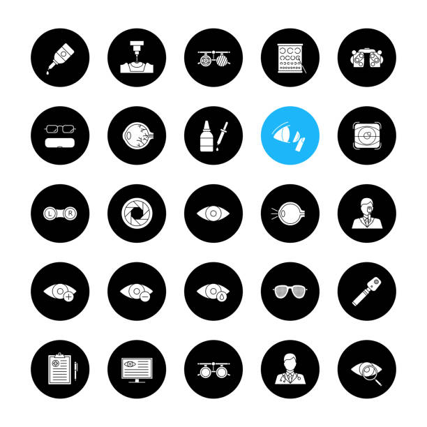 160 Oftalmoscopio Ilustraciones De Stock Gráficos Vectoriales Libres