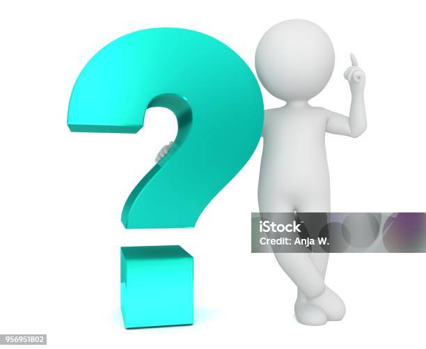 Photo Libre De Droit De Point Dinterrogation 3d Point Dinterrogation
