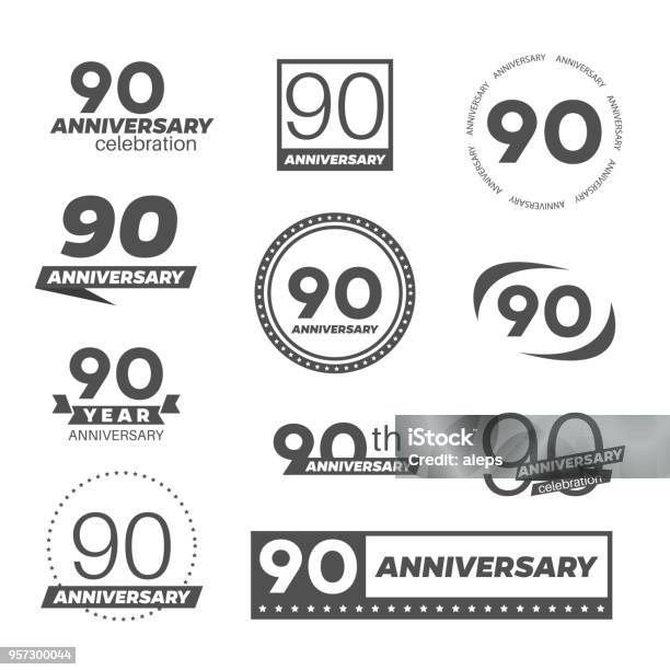 Logo Perayaan Ulang Tahun Sembilan Puluh Tahun Set Logo Ulang Tahun ... Logo Perayaan Ulang Tahun Sembilan Puluh Tahun Set Logo Ulang Tahun ...