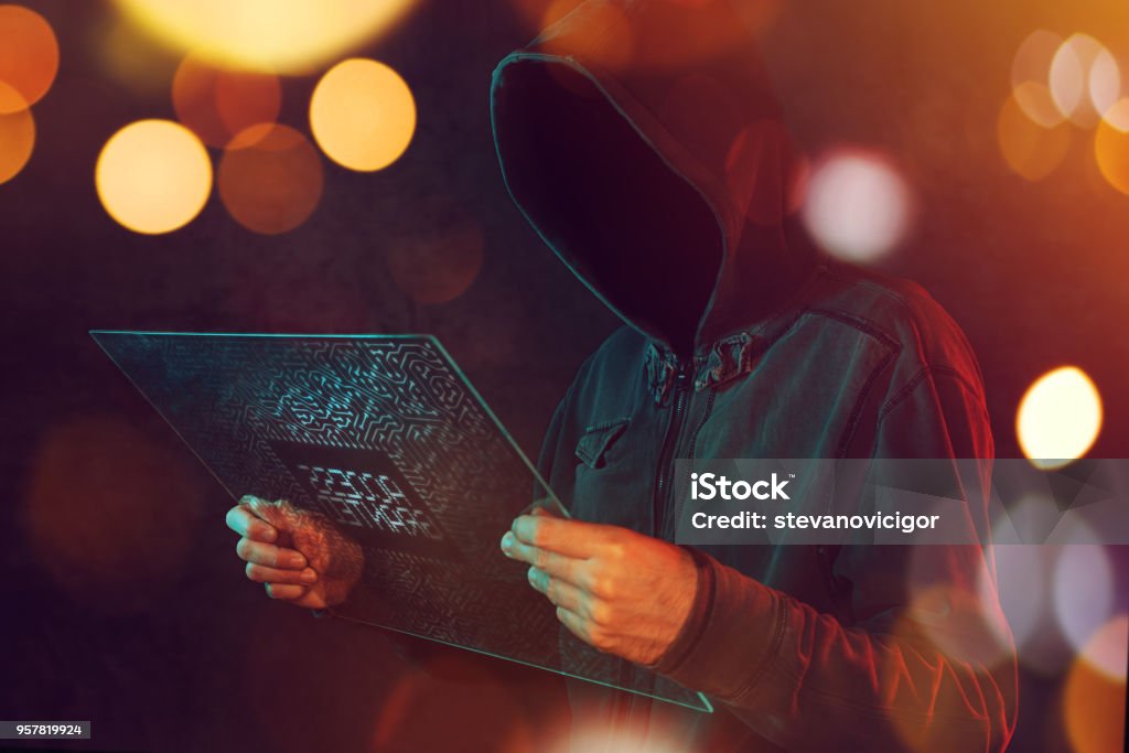 Computer Hacker Hacking Artificial Neural Network Stock Photo ... Computer Hacker Hacking Artificial Neural Network Stock Photo ...
