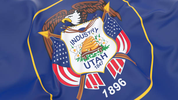 Image libre: drapeau d'état, Utah