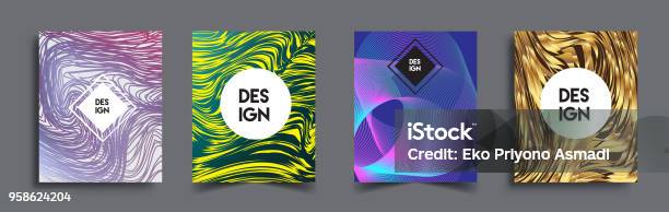 Latar Belakang Pola Garis Geometris Abstrak Untuk Desain Penutup Brosur