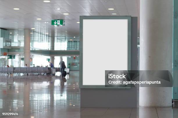 Photo Libre De Droit De Panneau Daffichage Vide Mock Up Dans Un