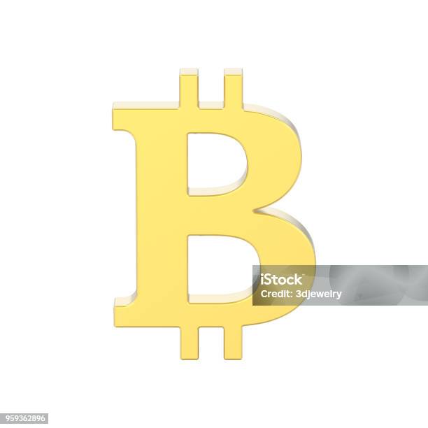 3 차원 일러스트 레이 션 골드 Bitcoin 절연 0명에 대한 스톡 사진 및 기타 이미지 0명 개념 경제 Istock