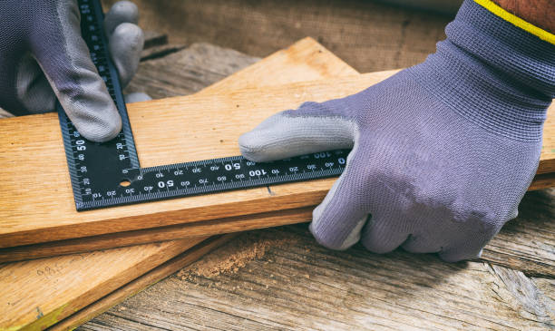 Free picture: carpenter, holding, meter, wooden, instrument, measure ...