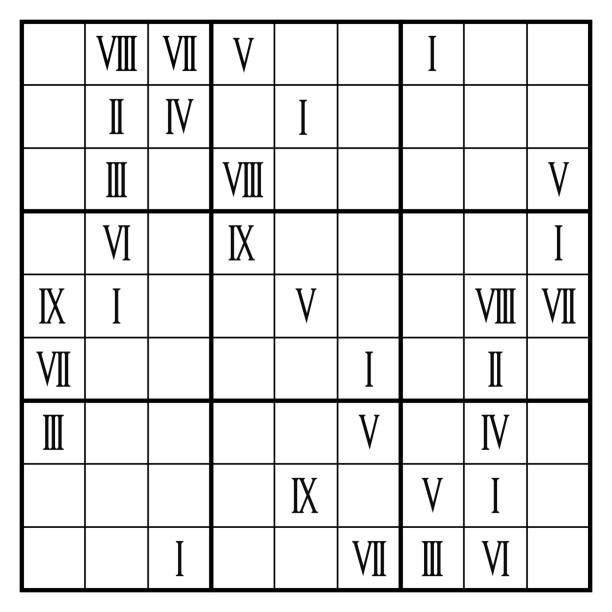 870 Sudoku Stock Illustrations Royalty Free Vector Graphics And Clip