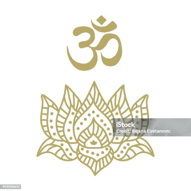 Om 로터스 옴진리교 문양에 대한 스톡 벡터 아트 및 기타 이미지 옴진리교 문양 상징 표지판 Istock