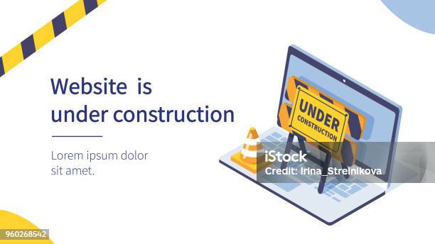 Under 공사장 건설 현장에 대한 스톡 벡터 아트 및 기타 이미지 건설 현장 웹페이지 아래로 이동 Istock